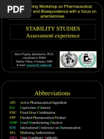 In-Use Stability Testing | PDF | Chemistry | Pharmaceutical