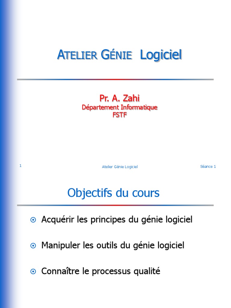 Agl 1 | PDF | Informatique | Logiciel