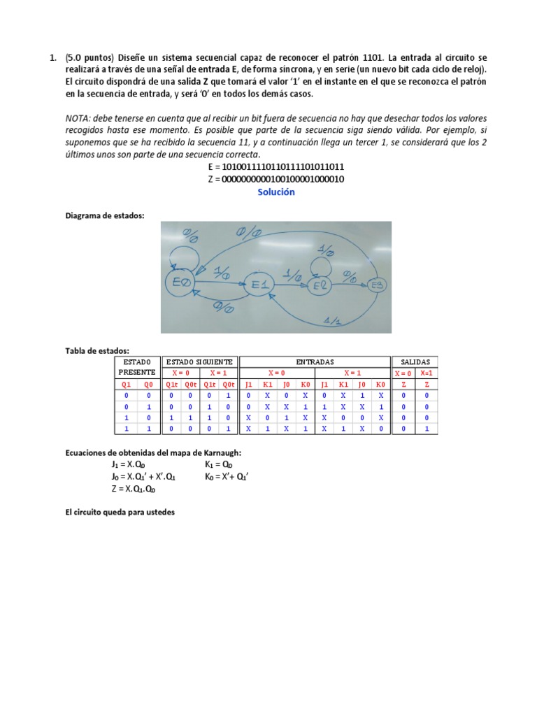 Seminario1 Secuenciales 2017 - 1 | PDF | Electrónica digital ...