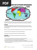 World Map Grade 8 | PDF | Geography | Earth Sciences