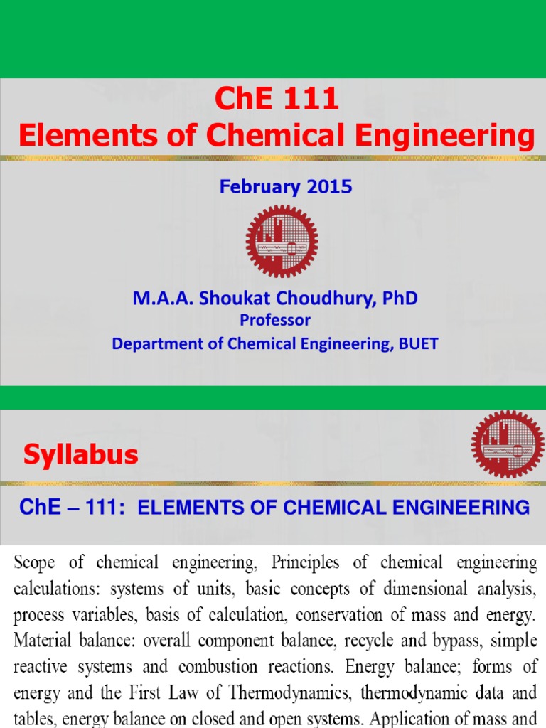 ChemicalEngineeringIntroduction PDF | PDF | Chemical Engineering ...