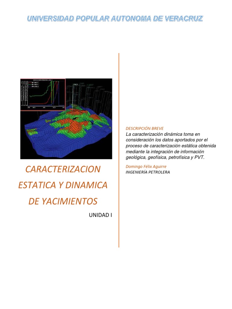 Caracterización Dinámica de Yacimientos | PDF | Geología | Depósito de ...