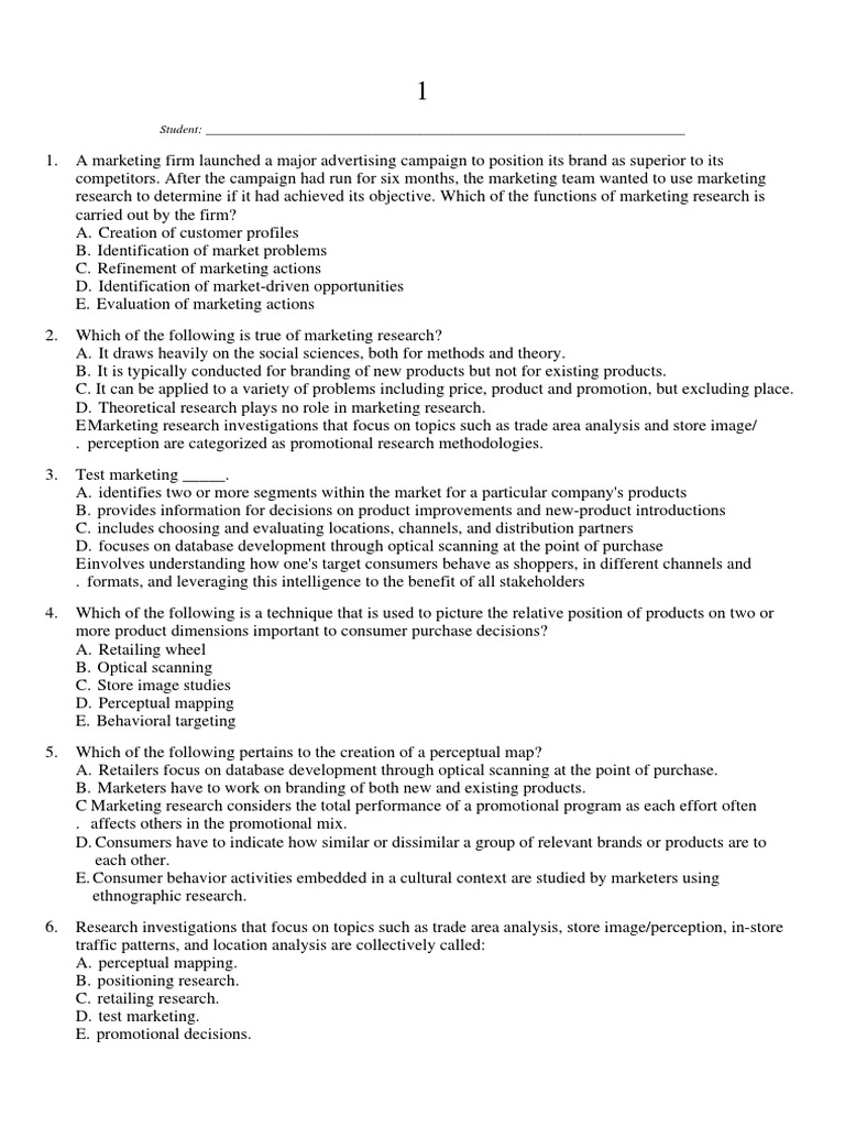 Marketing Research | PDF | Marketing Research | Marketing