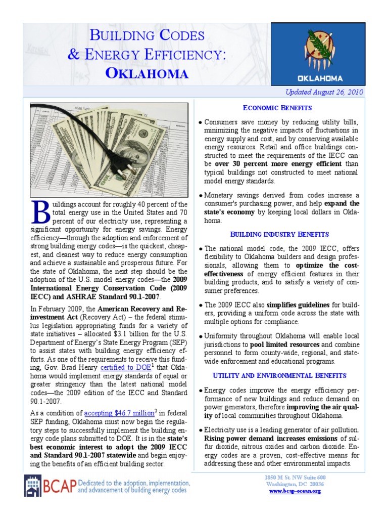 Oklahoma Fact Sheet 0 | Download Free PDF | Efficient Energy Use ...