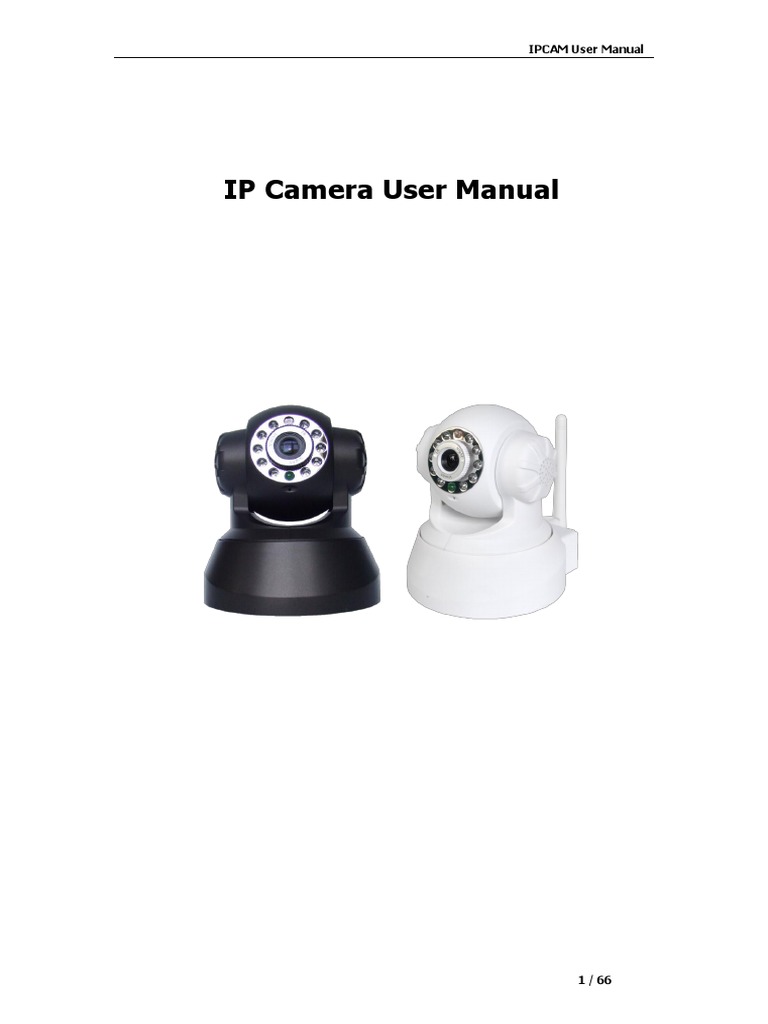 IP Camera Manual | PDF | Ip Address | Computer Network