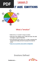 Vocabulary of Emotions | PDF | Subjective Experience | Behavioural Sciences