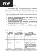 Contoh Prota dan Promes Pendidikan | PDF