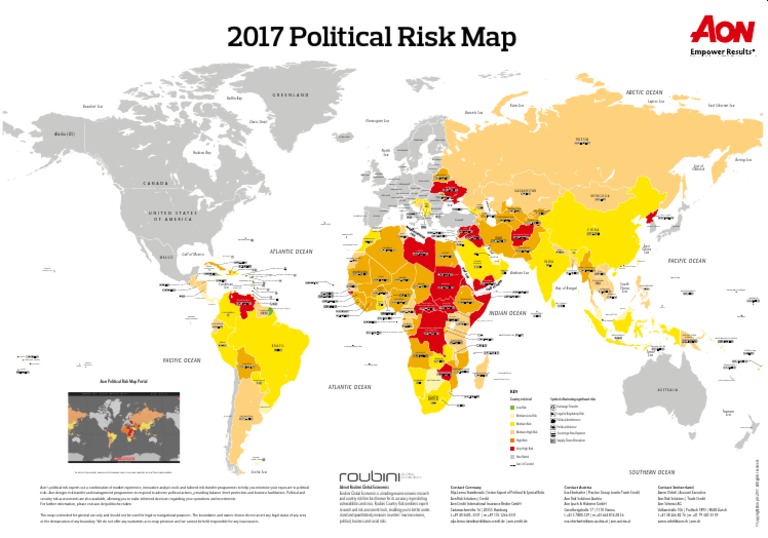 Political Risk Map 2017 | PDF