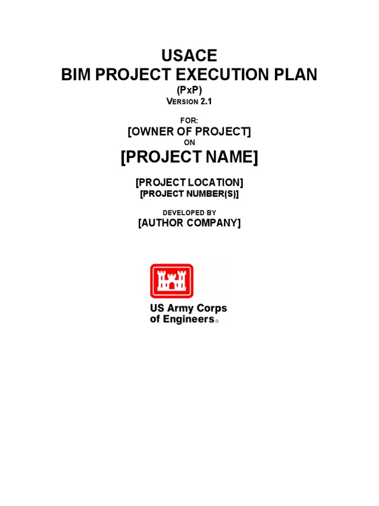 Usace Docs Bim Exec Plan | PDF | Building Information Modeling ...