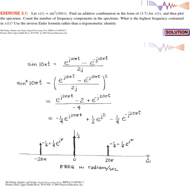 Exercise 3.1:: Solution | PDF