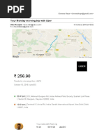 UBER Bill Format No Tolltax | PDF | Invoice | Transport