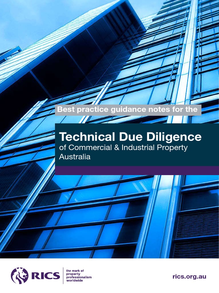 RICS Due Diligence Guidance Note PDF | PDF | Due Diligence | Consultant