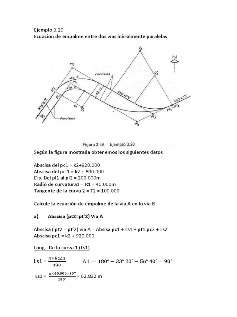 Ejercicios de Carreteras | PDF | Topología diferencial | Formas geométricas