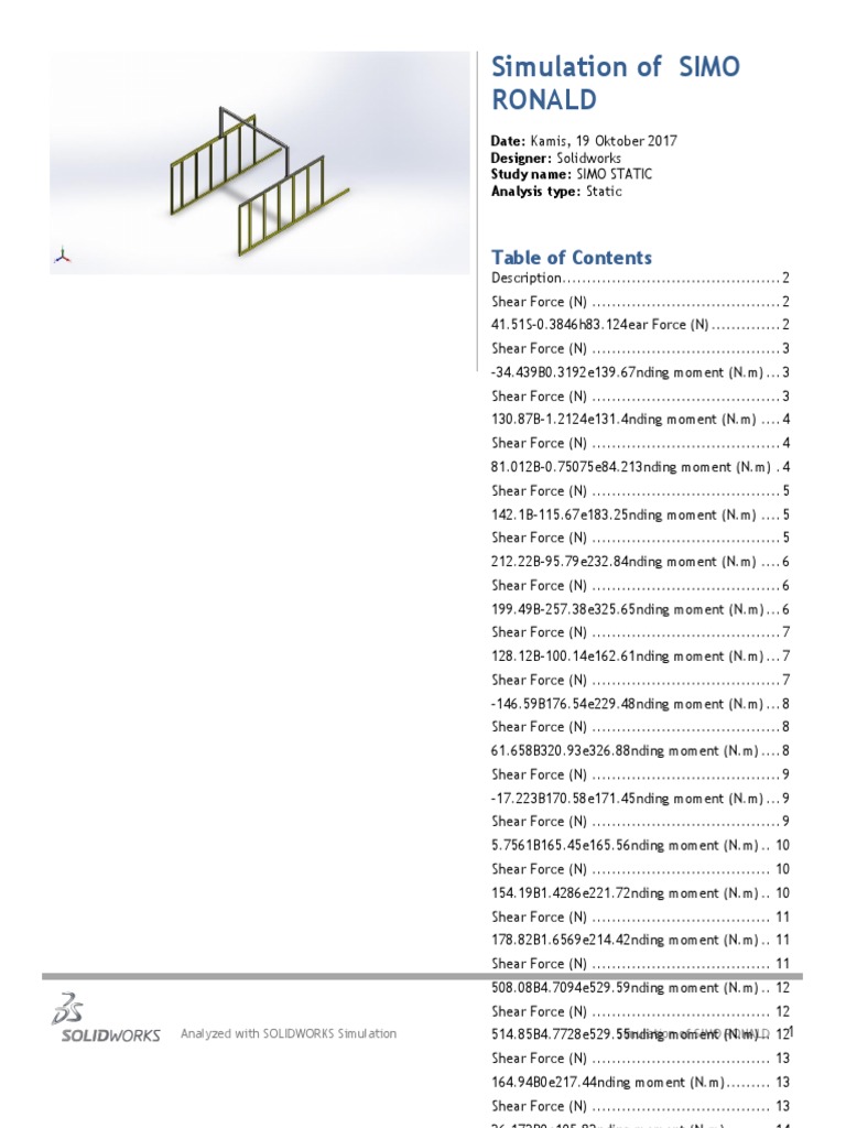 Simulation of SIMO Ronald: Date: Kamis, 19 Oktober 2017 Designer ...