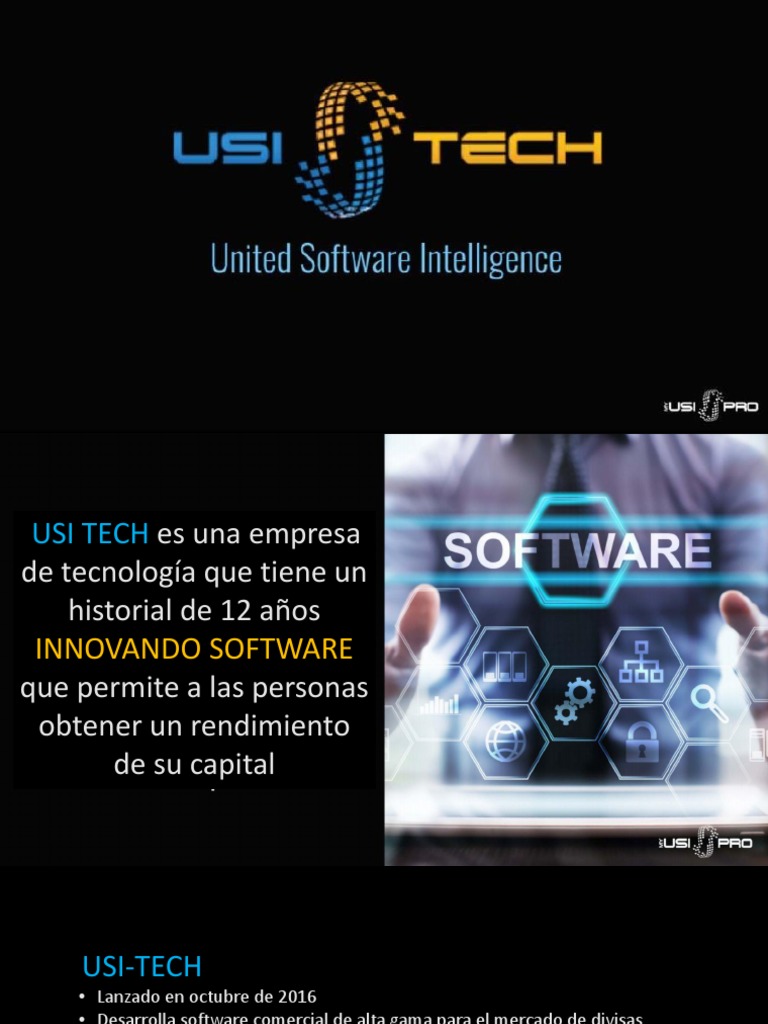 Usi Tech Español Presentacion | PDF | Bitcoin | Economias