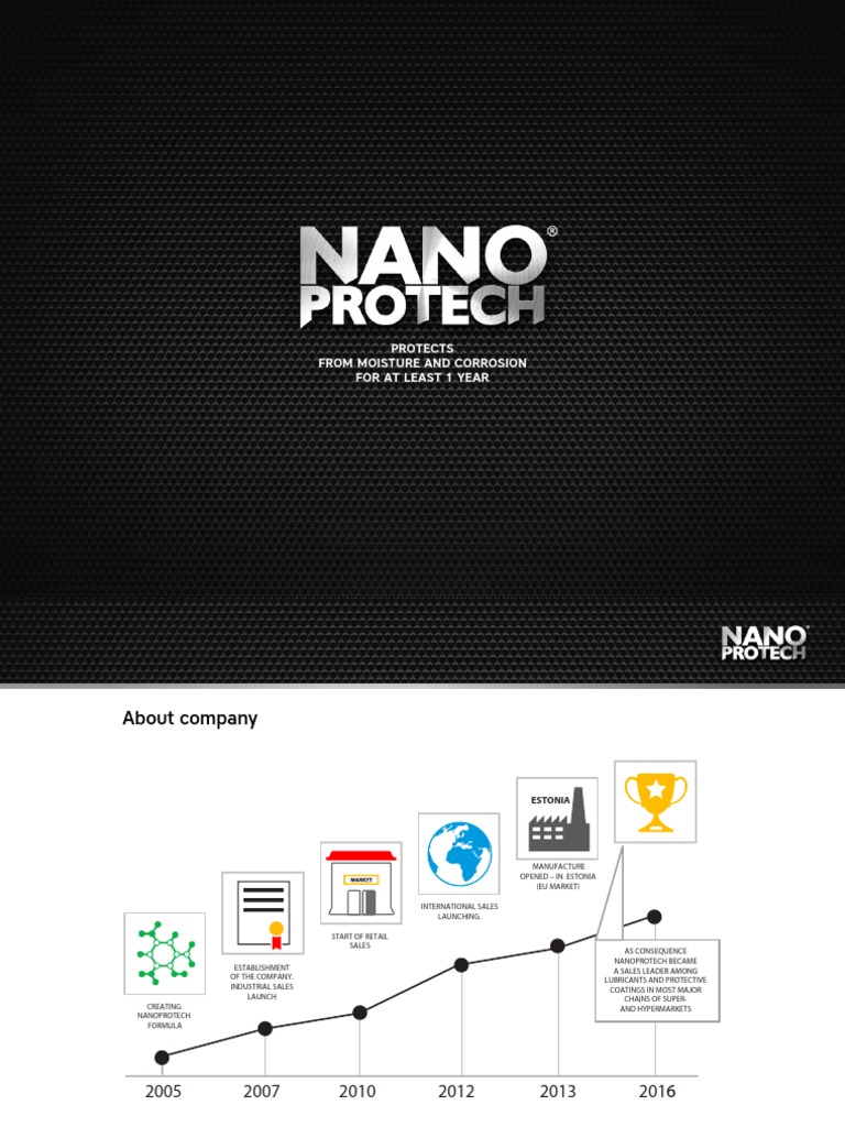 Nanoprotech Full Catalogue | PDF | Wear | Corrosion