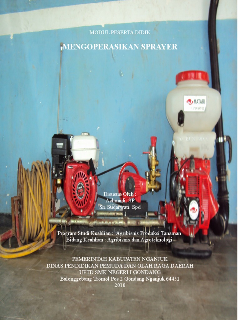 Modul Mengoperasikan Sprayer | PDF | Teknologi & Rekayasa