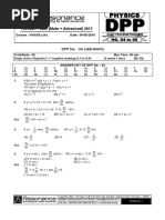 Indefinite Integration - JEE Mains PYQ 2020-2022 | PDF | Mathematical ...