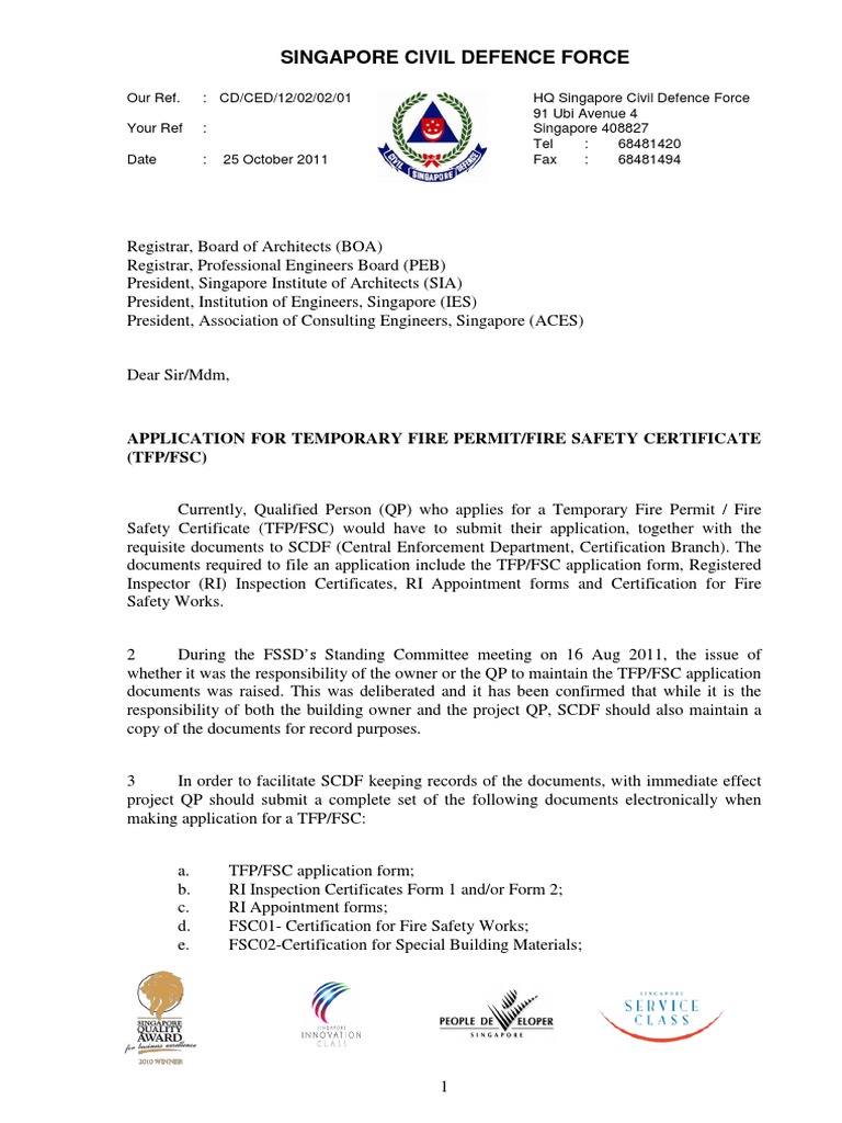 Application For - TFP - FSC PDF | PDF