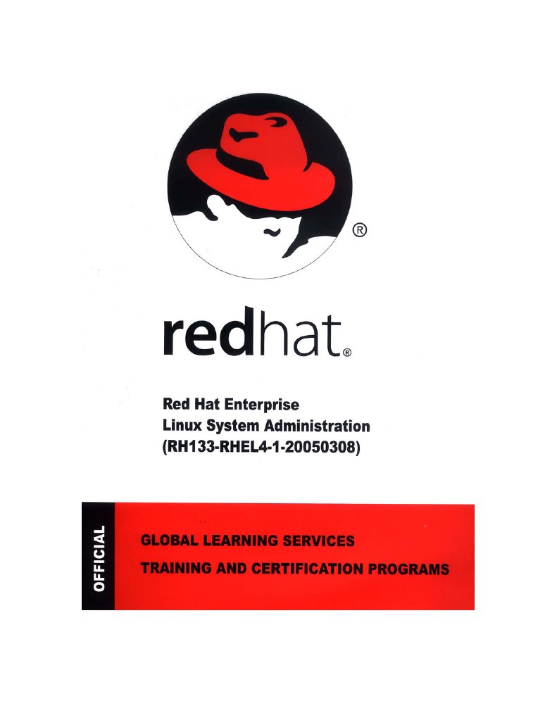 Redhat Linux System Administration Rh133 | PDF