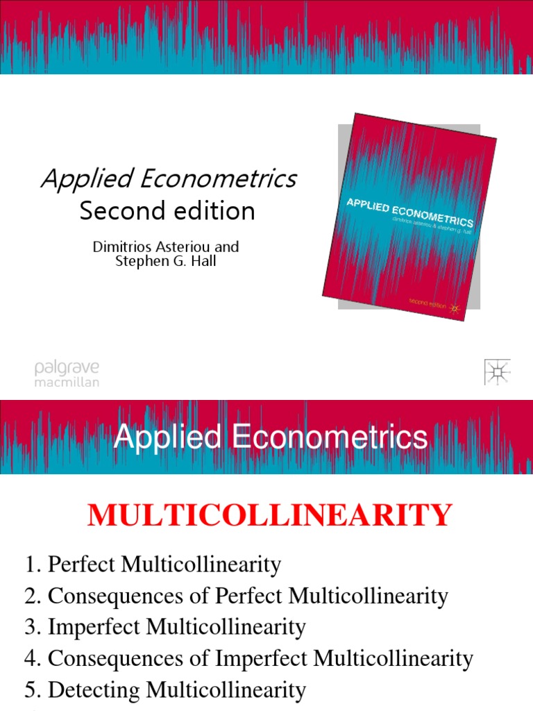 Chapter 05 - Multicollinearity | Multicollinearity | Econometrics | Free 30-day Trial | Scribd
