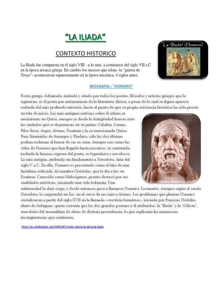 La Iliada | PDF | Héctor | Aquiles