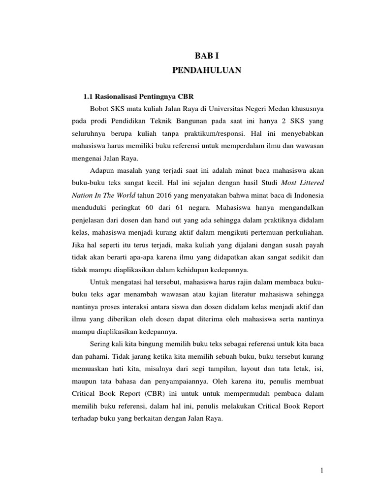 Isi CBR Jalan Raya | PDF