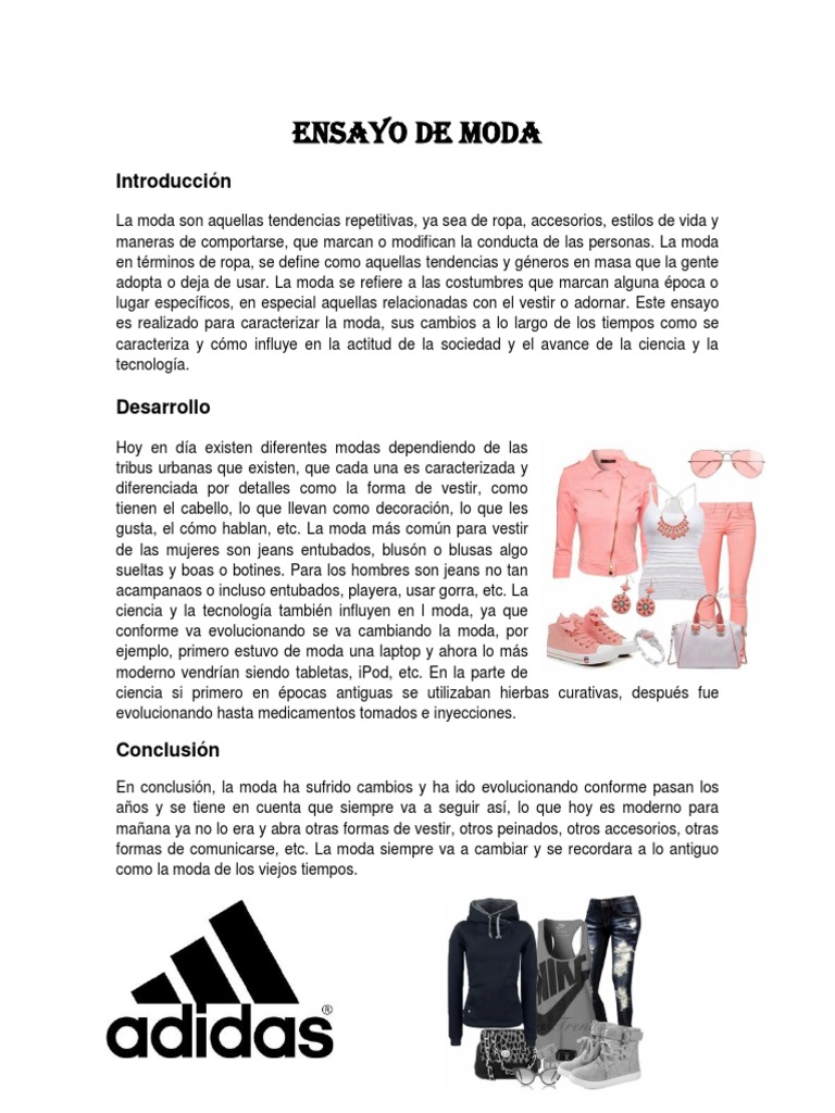Ensayo de Moda | PDF | Moda | Anne Frank