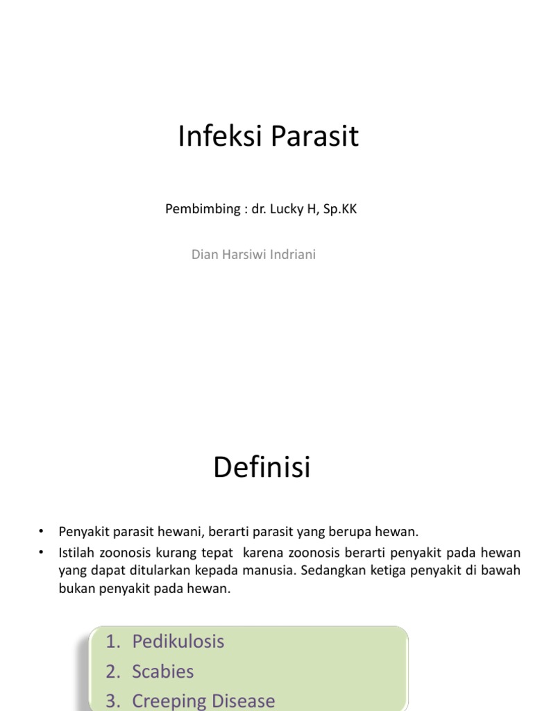 Infeksi Parasit | PDF
