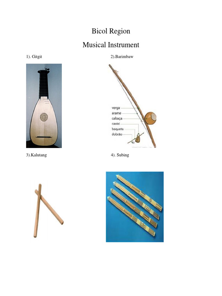 Bicol Musical Instruments and Dance | PDF | Classics