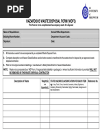 Scrap Disposal Form | PDF