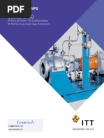 Geho ZPM TZPM Series Spec Sheet | PDF | Pump | Piston