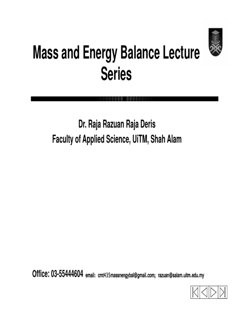 Chap 3 - Mat Bal 02-1 | PDF | Solution | Equations