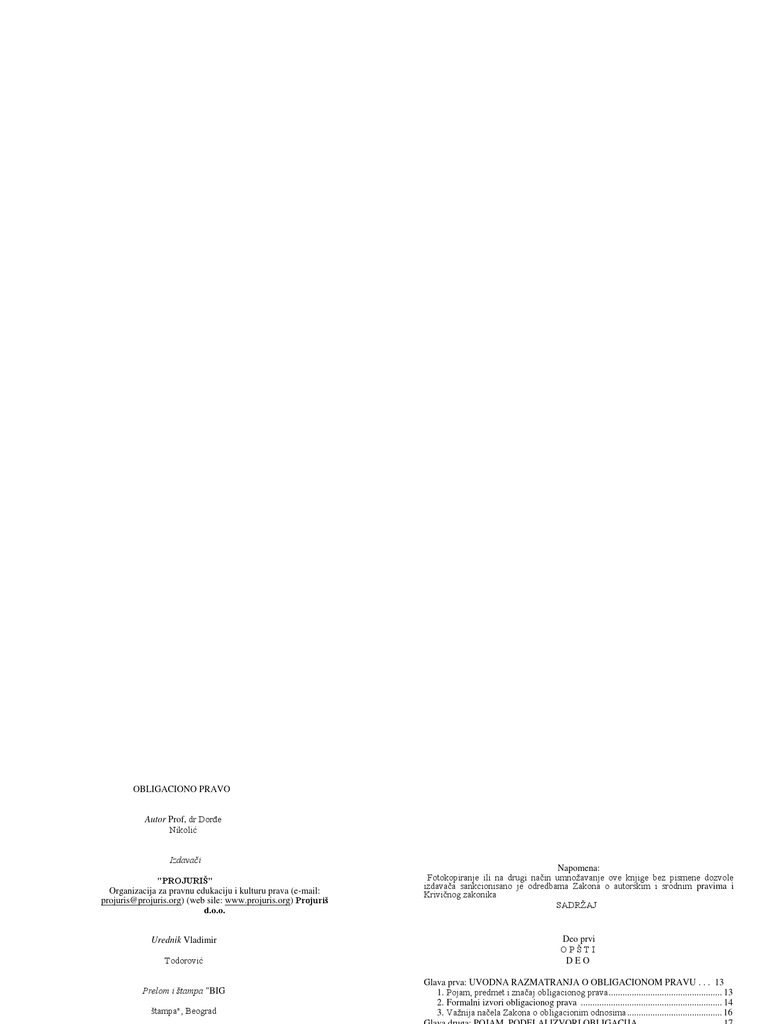 Obligacije | PDF