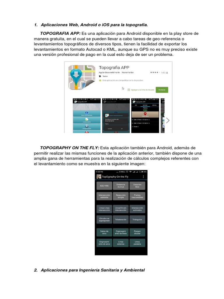 Topografia App Web | PDF