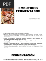 Microorganismos en Carnes Fermentadas | PDF | Carne | Sustancias químicas