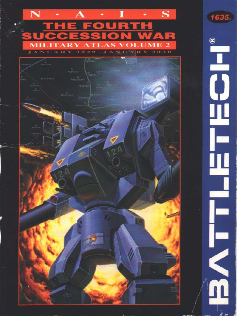 BattleTech 1635 - NAIS 4th Succession War Military Atlas Vol 2.pdf | Unrest