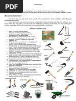 Farm Tools in Agricultural Crop Production | PDF | Manure | Agriculture