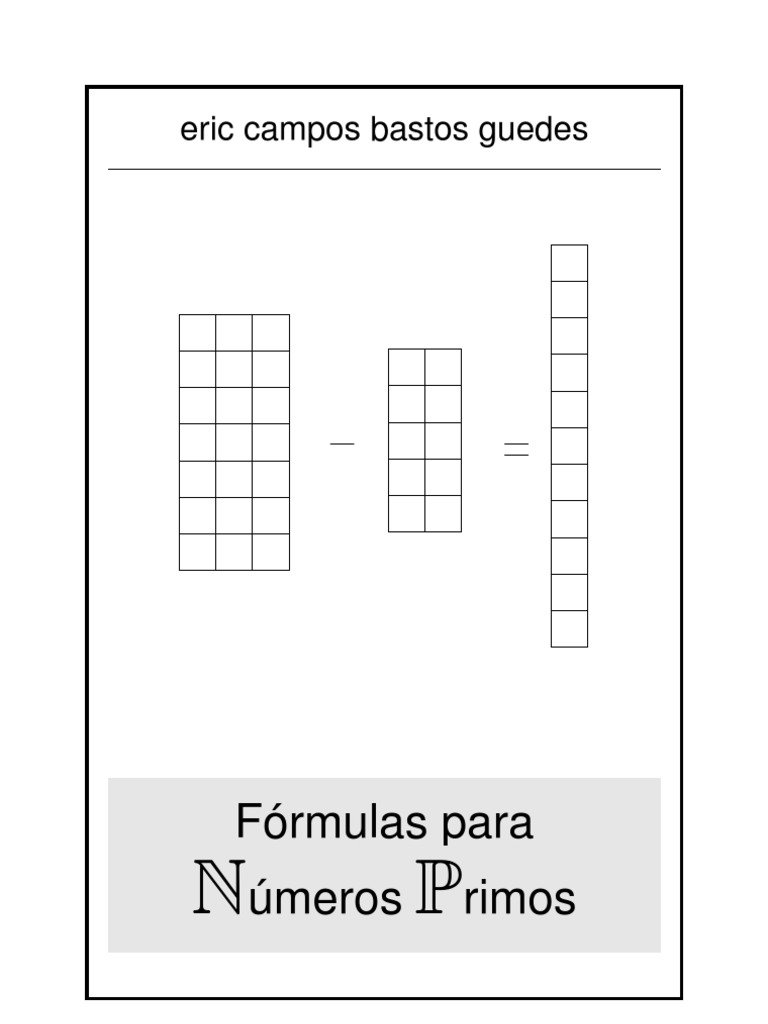 Formulas Para Numeros Primos | Número Primo | Inteiro