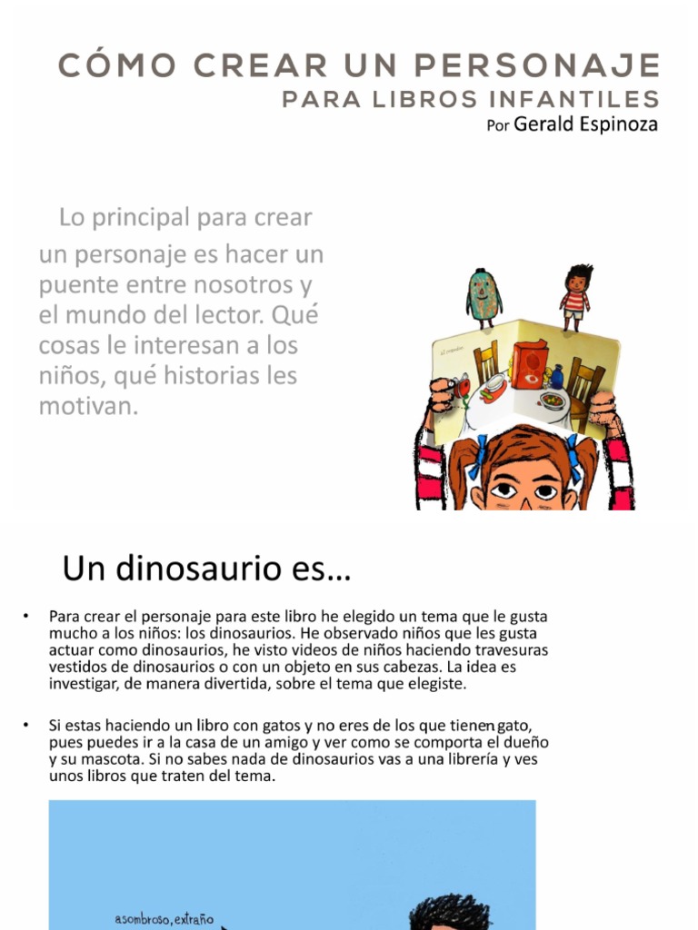 Como Crear Un Personaje Gerald Espinoza 1 | PDF