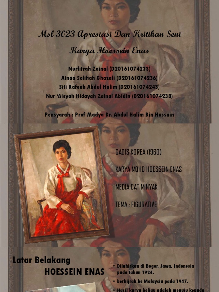 'Gadis Korea' - Hossein Enas | PDF