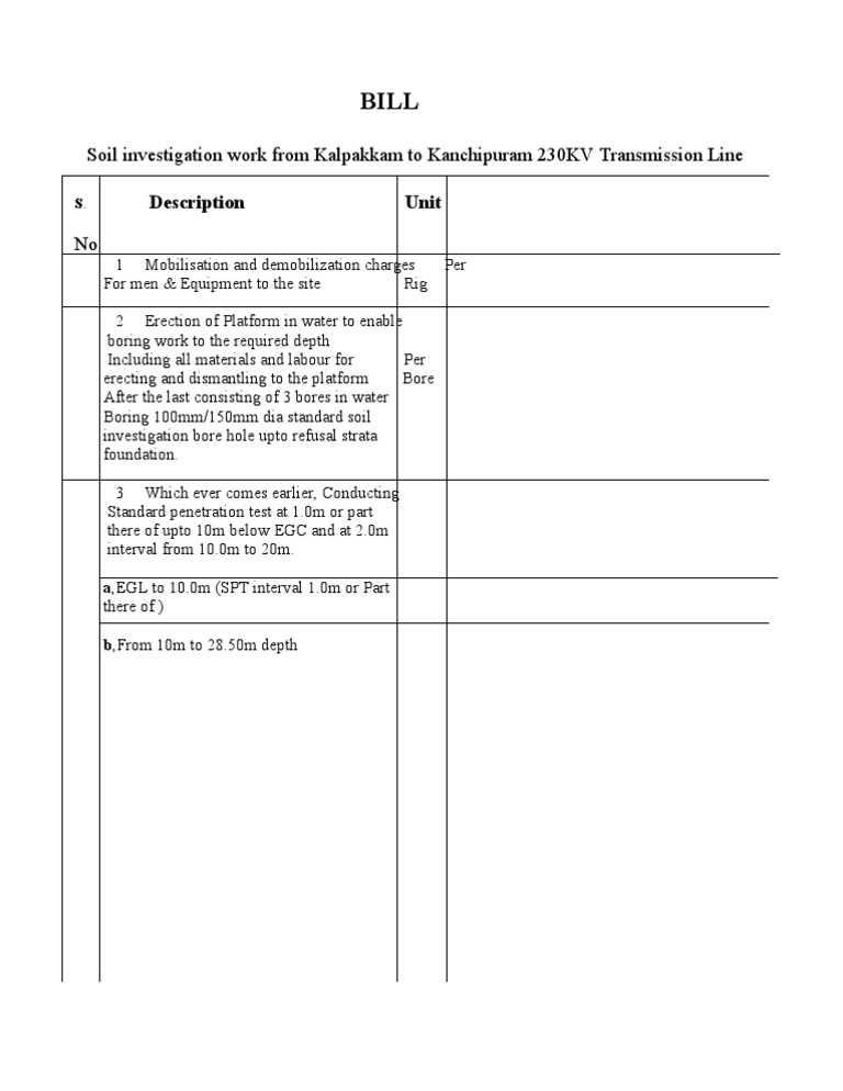 Bill | PDF | Home & Garden | Technology & Engineering