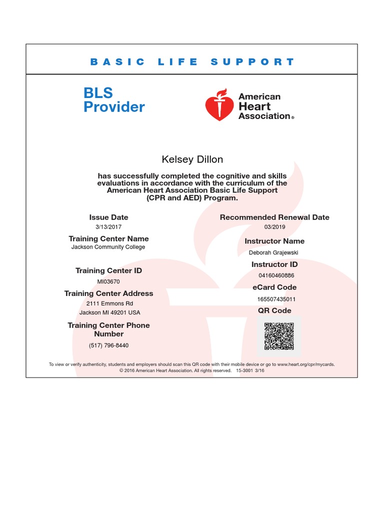 CPR Card | PDF