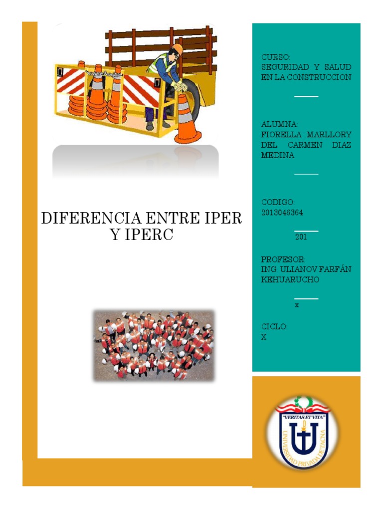 Diferencia Entre Iper y Iperc | Riesgo | Evaluación de riesgos
