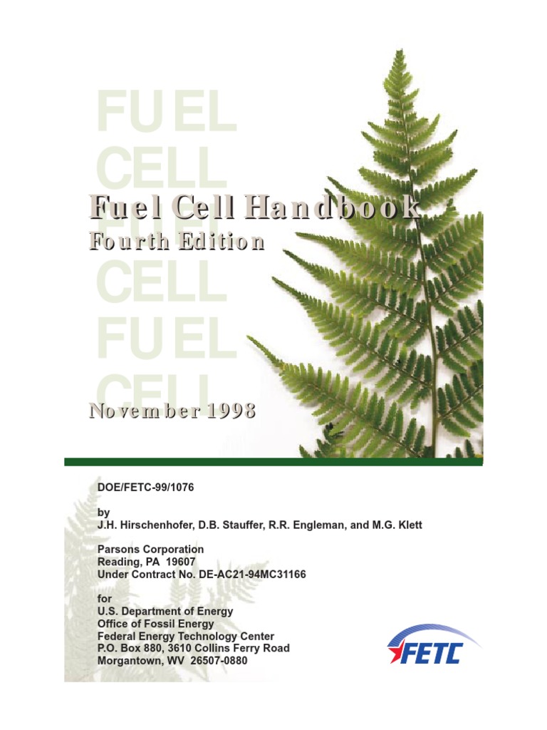 Fuel Cell Book PDF | PDF