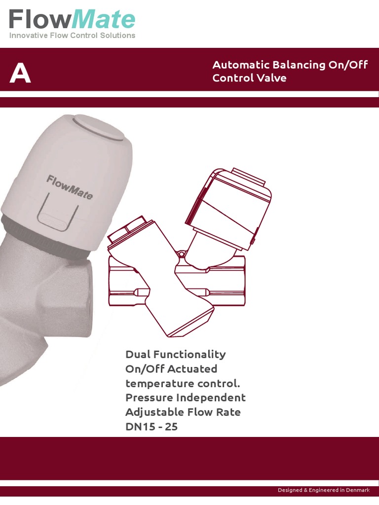 Envalco FlowMate A Ver1.7 (LR) | PDF | Valve | Electrical Engineering