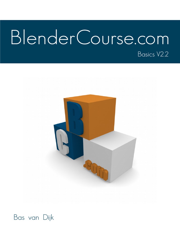BlenderCourse Basics V2.2 - en | PDF | 3 D Computer Graphics ...