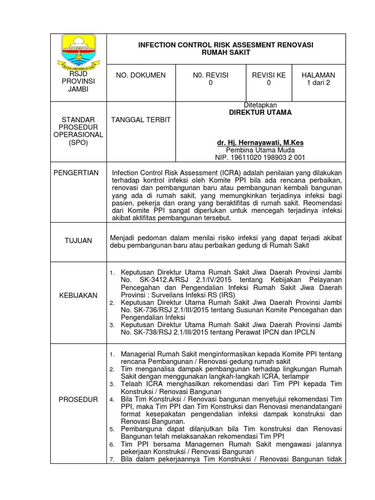 Spo Icra Renovasi | PDF