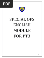 SPM Writing - Vocabulary Exercise | PDF