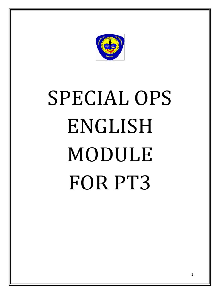 Modul Latih Tubi PT3 | PDF | Verb | Languages